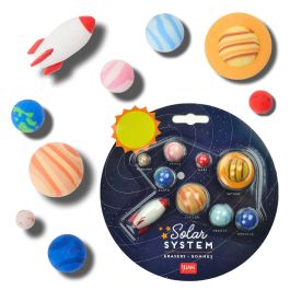 Legami Solar System - Set Of 9 Erasers | Full range of Legami Milano In ...